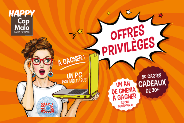 Les offres Happy Cap Malo, profitez-en vite ! - Cap Malo